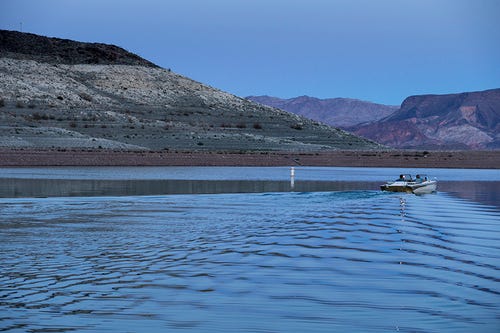 "Even absent the drought we would still be facing a declining Lake Mead."