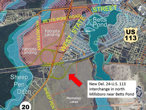 DelDOT downsizes Millsboro bypass plan DelDOT downsizes Millsboro bypass plan