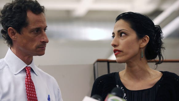 Huma Abedin Says Shes Leaving Anthony Weiner After New Sexting Scandal