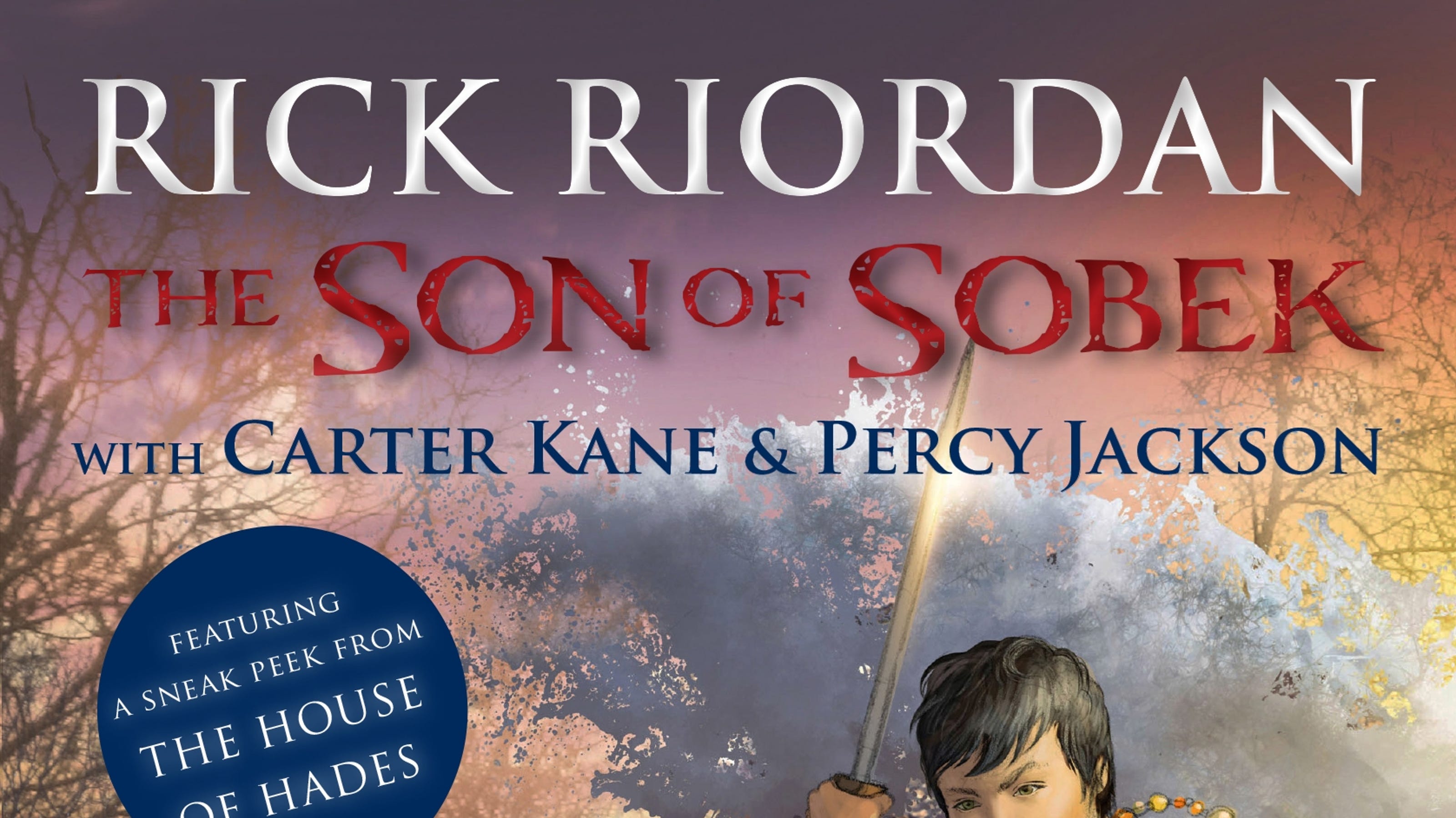 Cover reveal: Rick Riordan's heroes meet in 'The Son of Sobek'