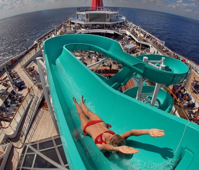 Carnival Cruise Ships With Water Slides