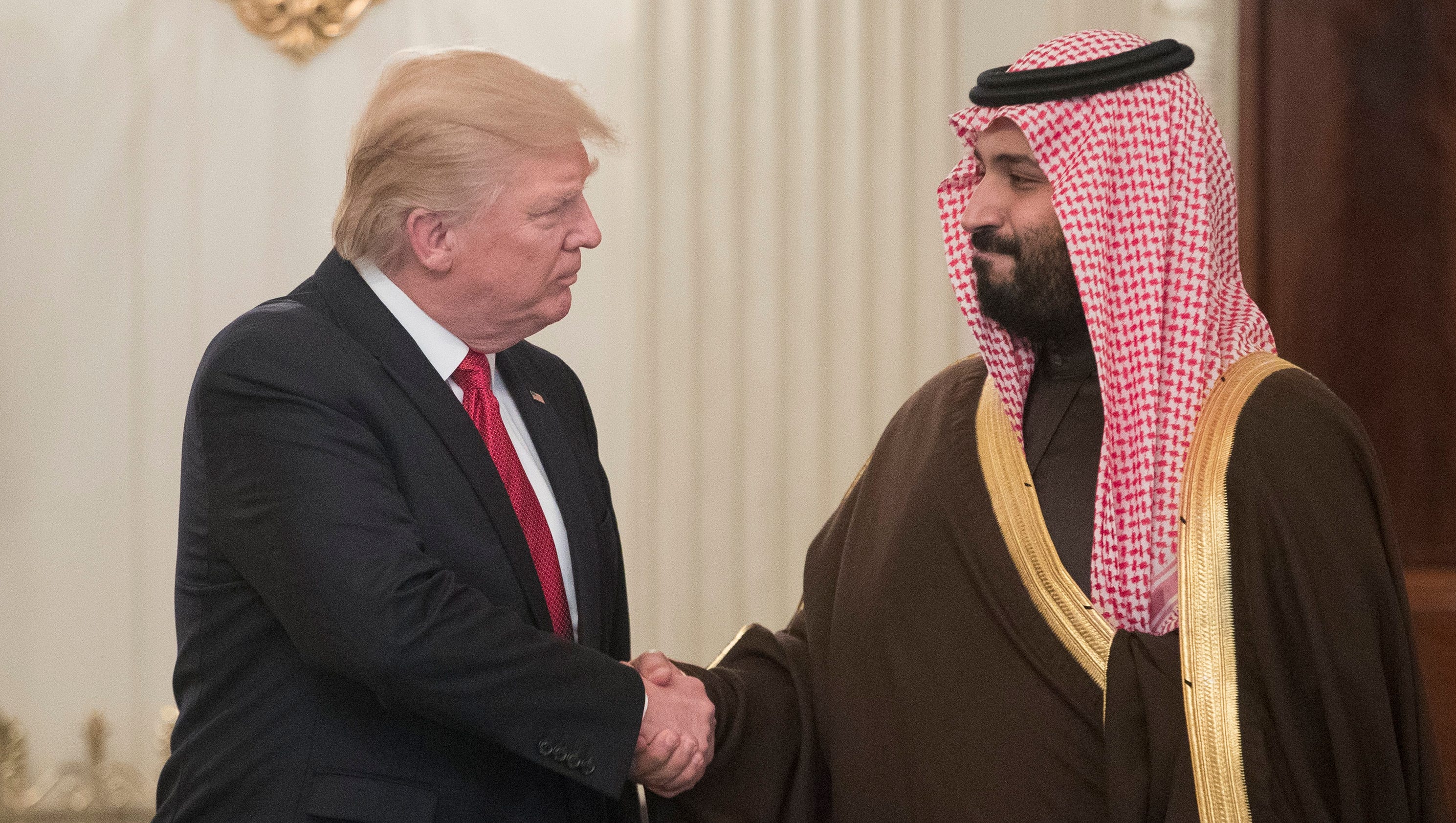 Trump Meets With Saudi Prince
