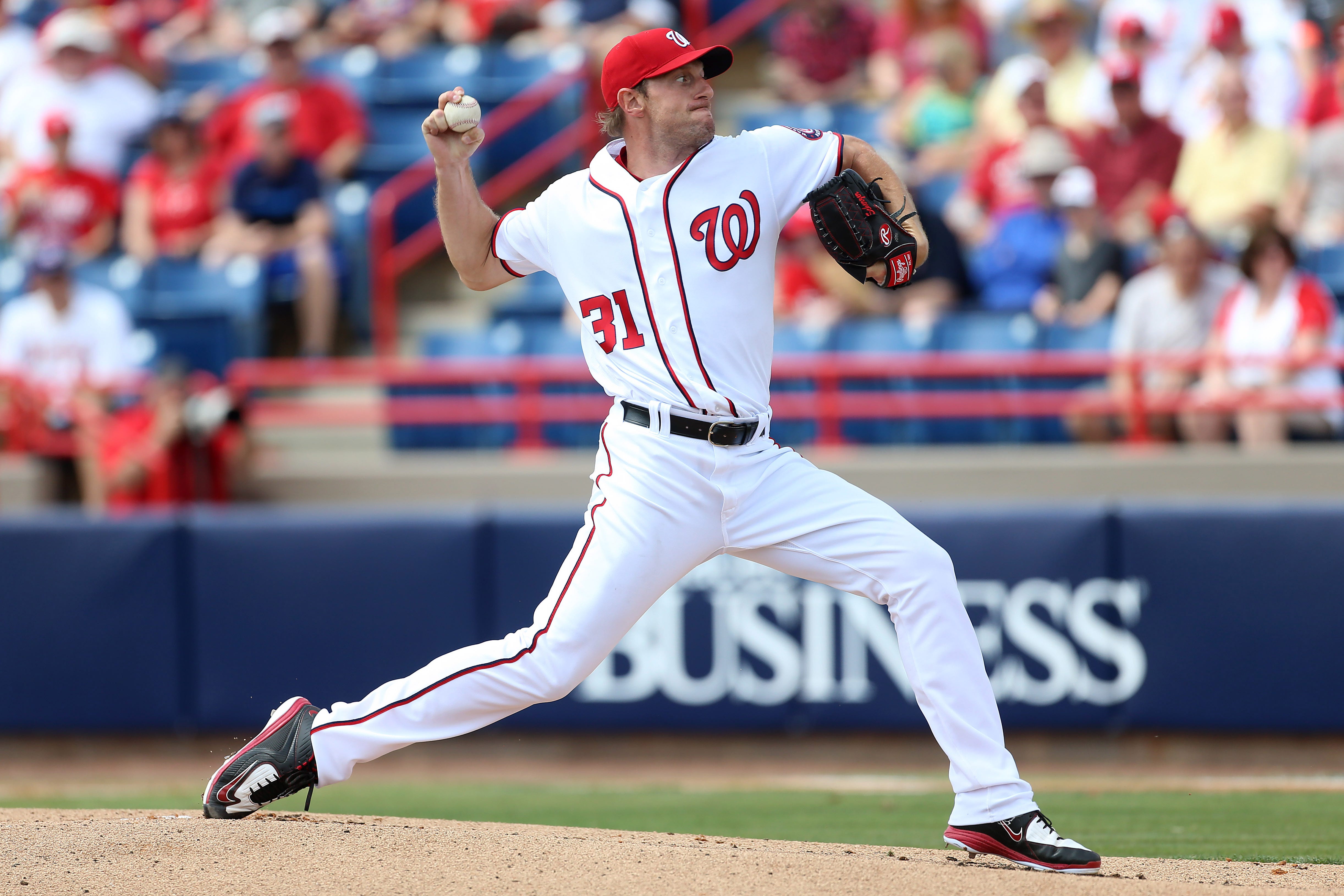 max scherzer pitching speed