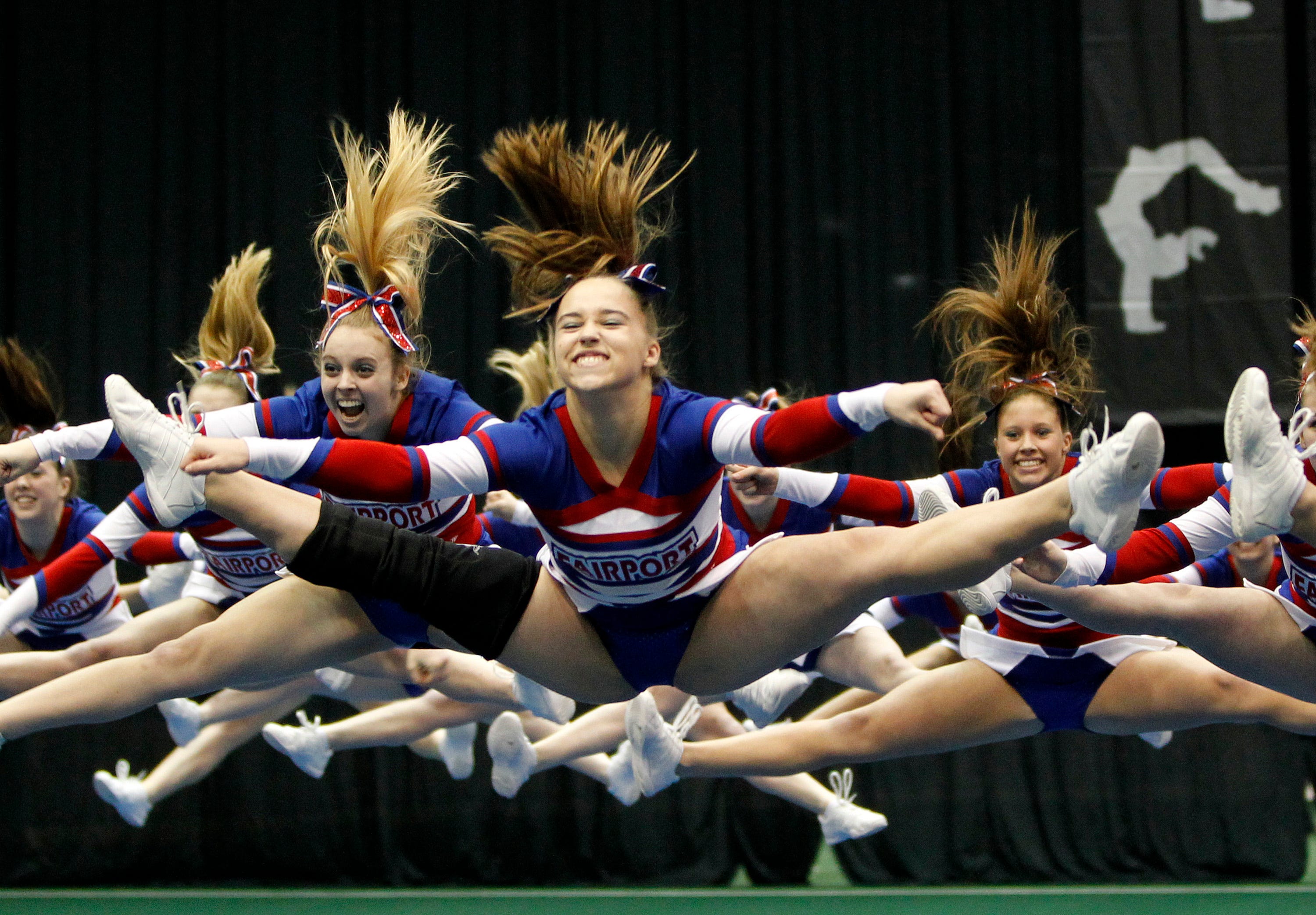 Fairport On Top At Cheerleading Championships
