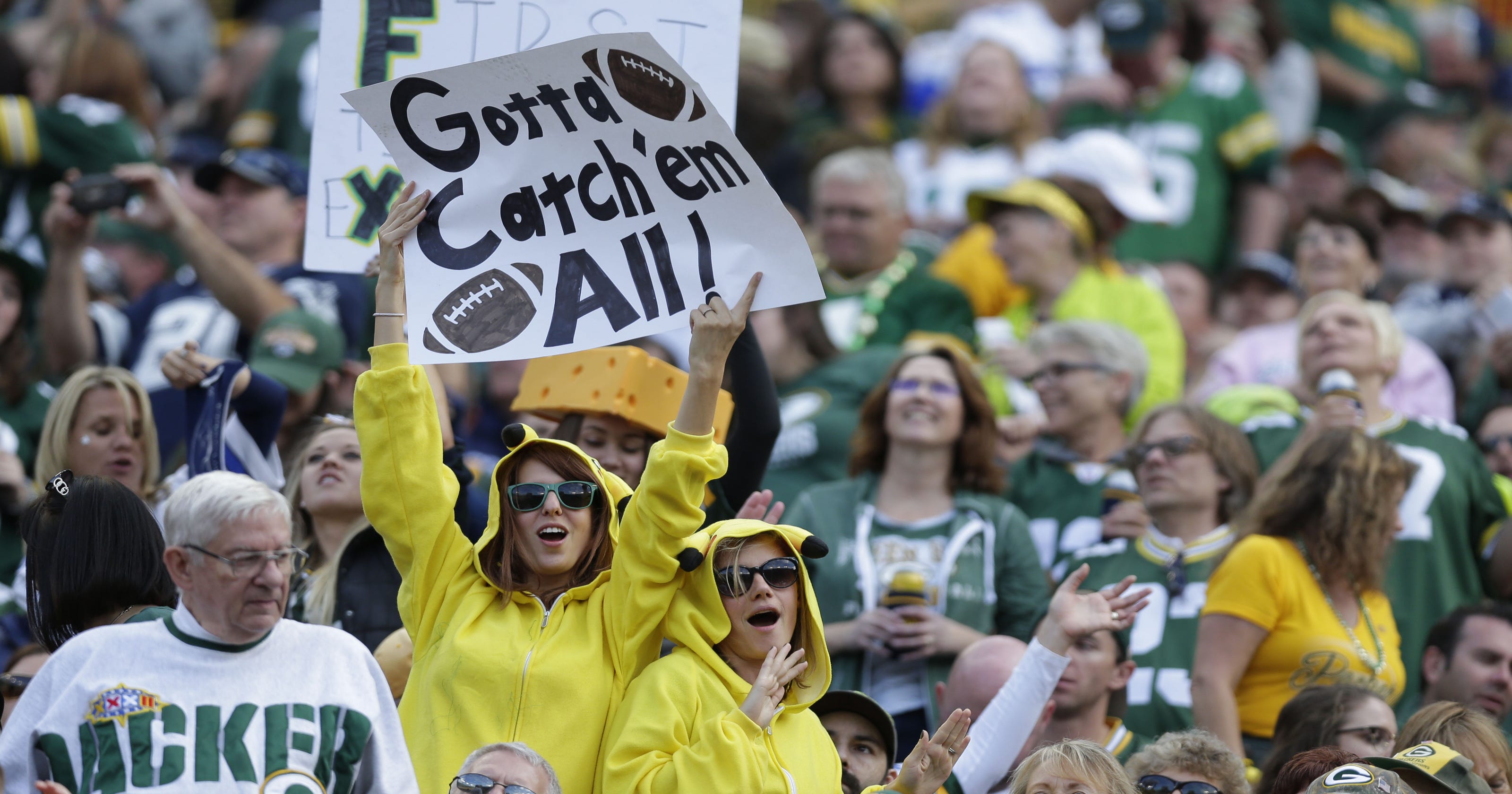 A message for Marquez...from your Green Bay Packer fans...and thank you ...