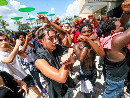 XXXTentacion's funeral at BB&T Center draws hundreds of fans