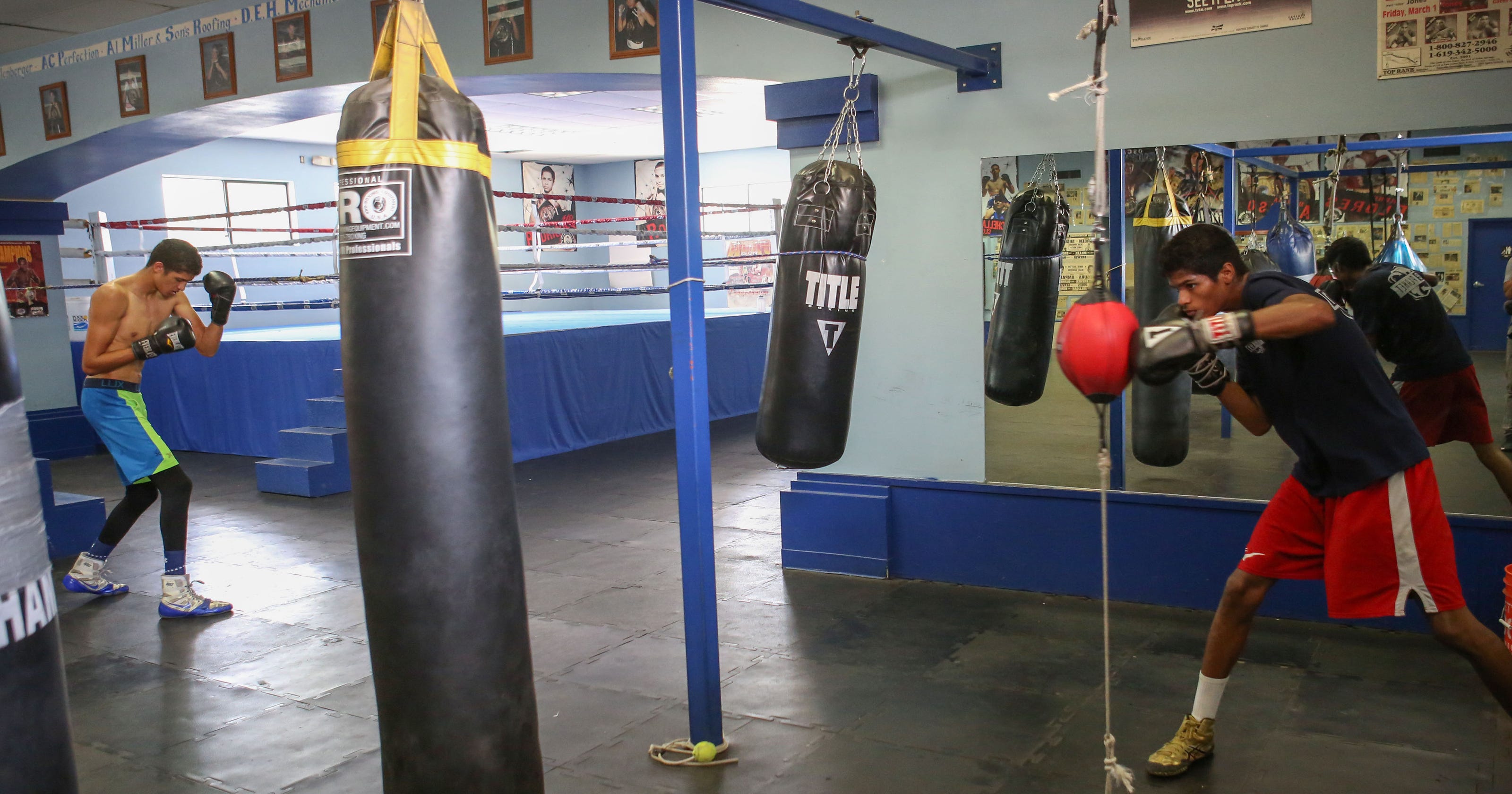 'A way of life': A father and his six kids make Coachella Boxing Club ...