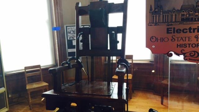 Ohio's original 'Old Sparky' electric chair comes to OSR
