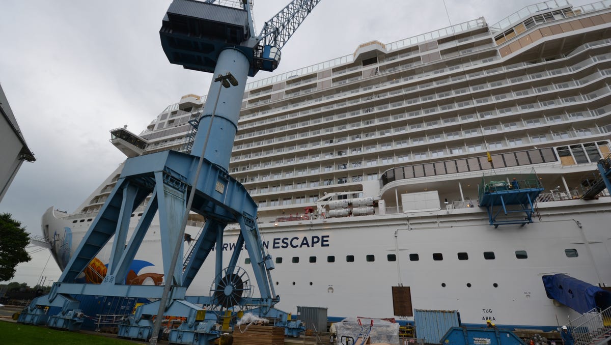 First look: Inside the Norwegian Escape