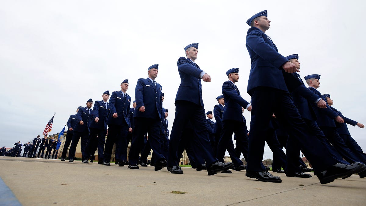 Officer Training School graduation held at Maxwell AFB