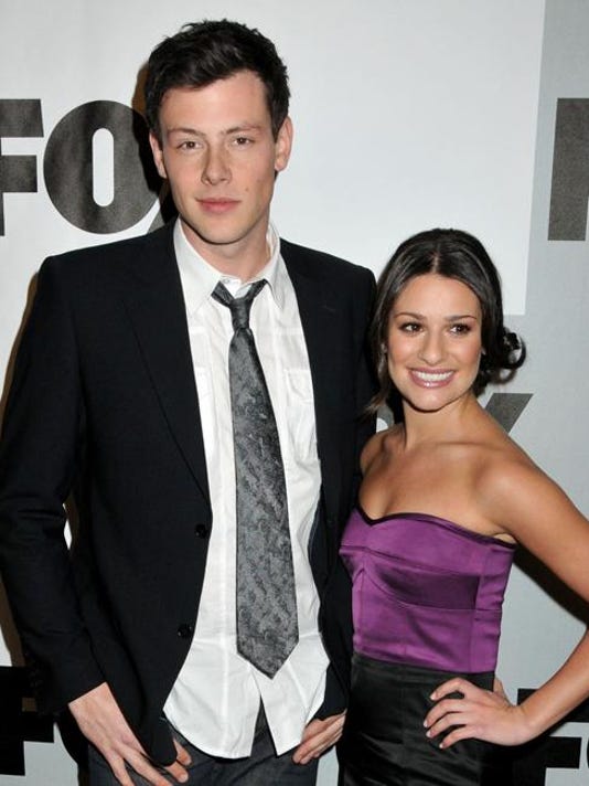 Cory Monteith's dad is happy for Lea Michele