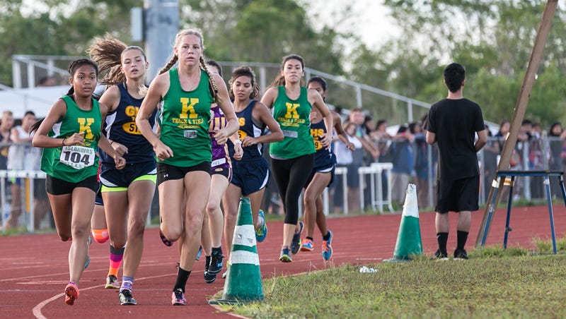 Islanders are girls' track champs