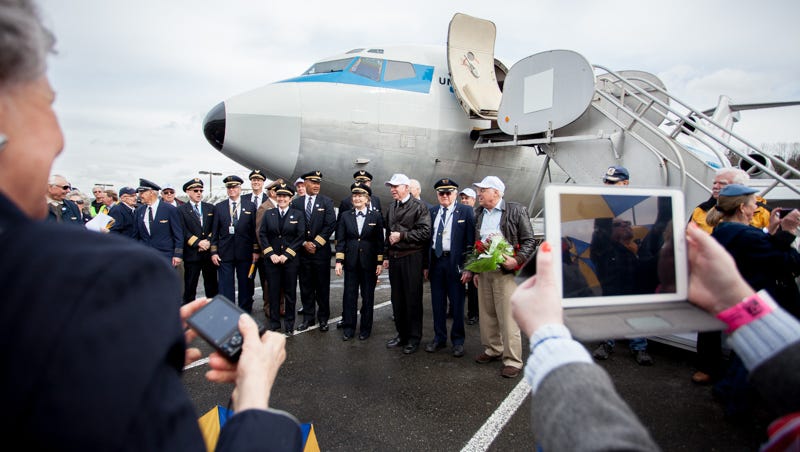 World's first 727 makes final flight after 25-year restoration