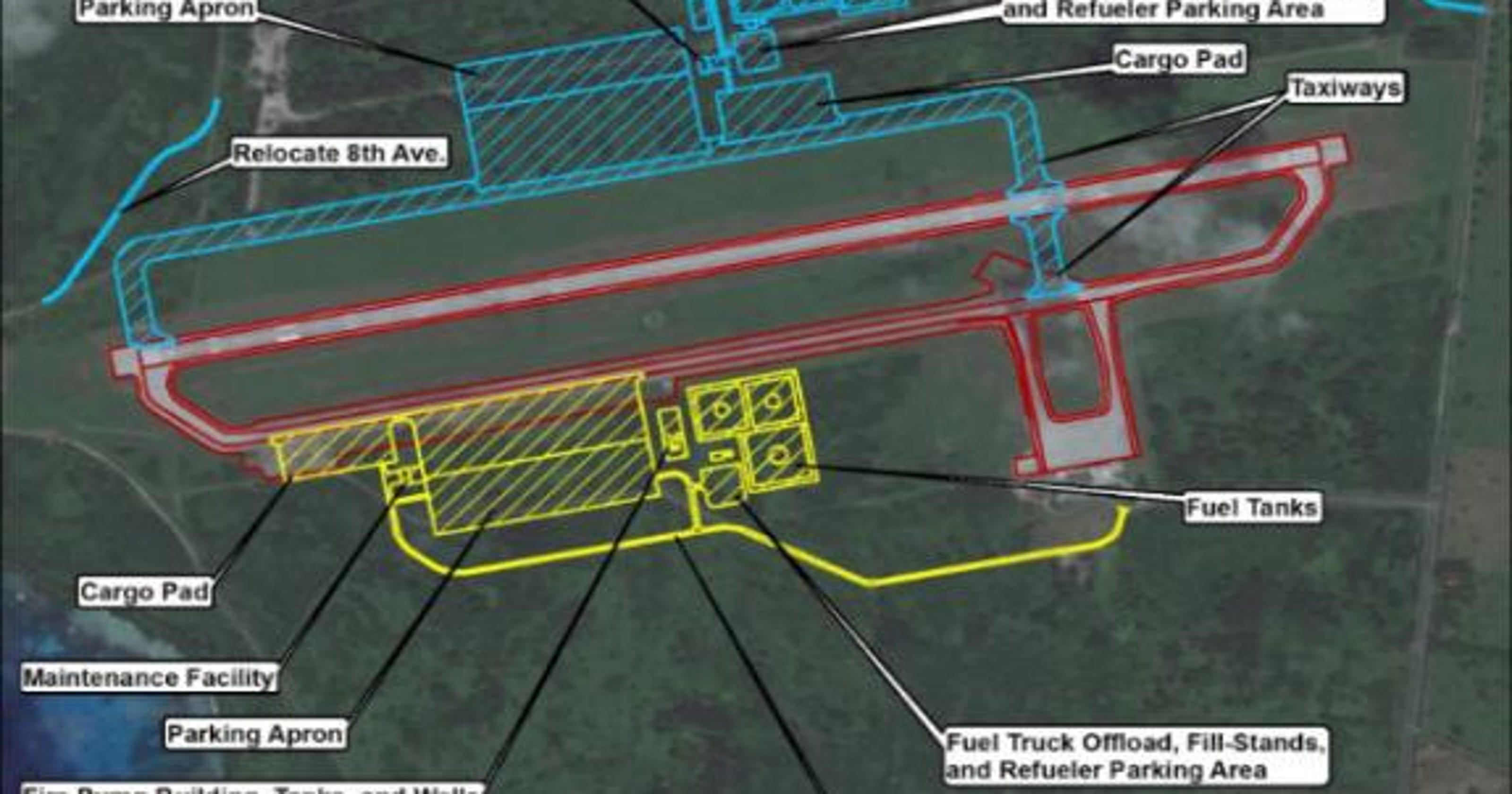 Air Force chooses Tinian airport as backup facility Air Force chooses Tinian airport as backup facility