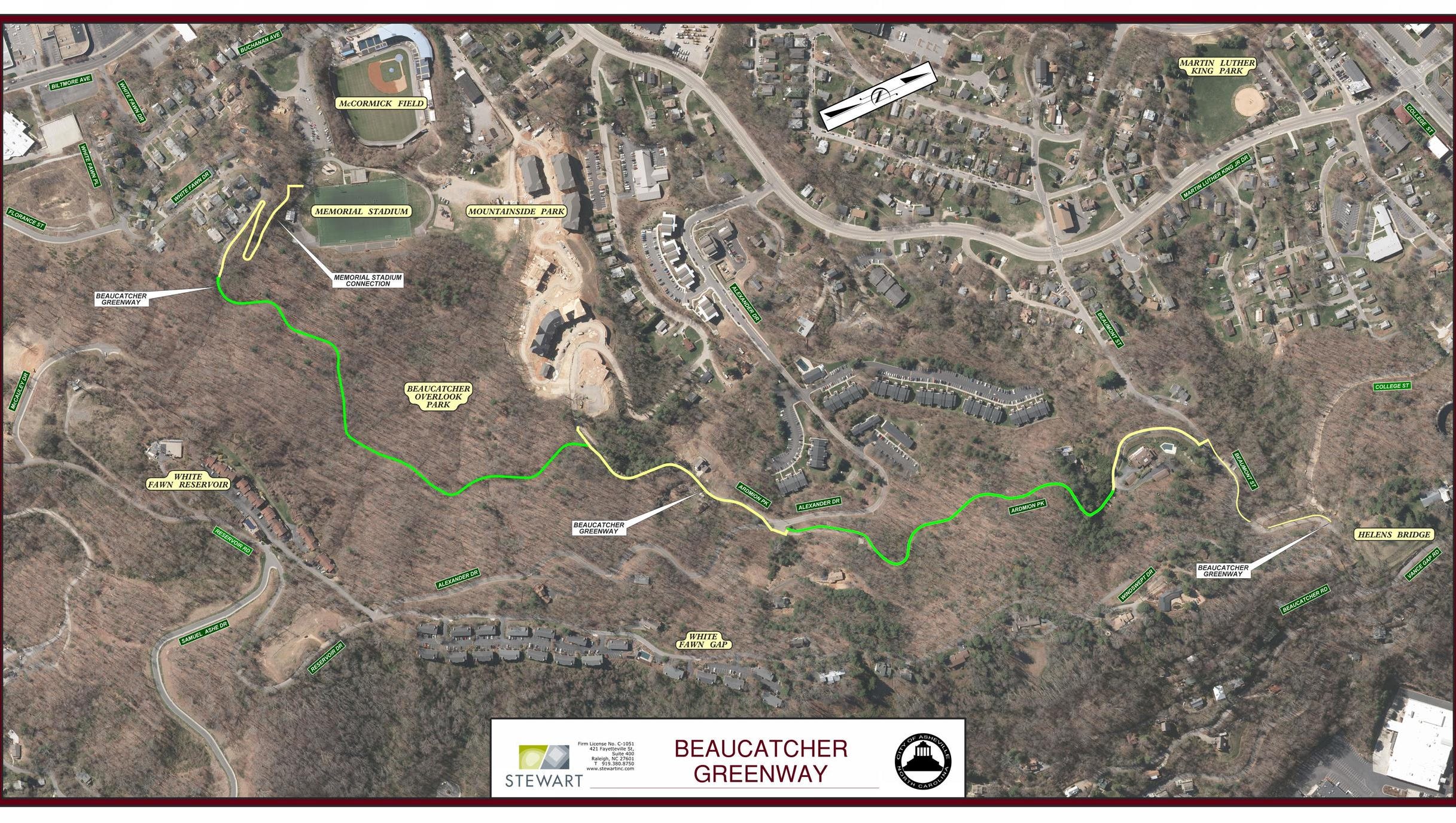 City moves forward with Beaucatcher Greenway