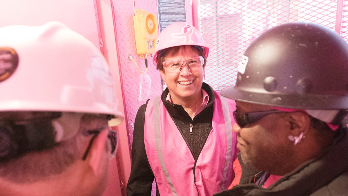 Ride the Pink Elevator