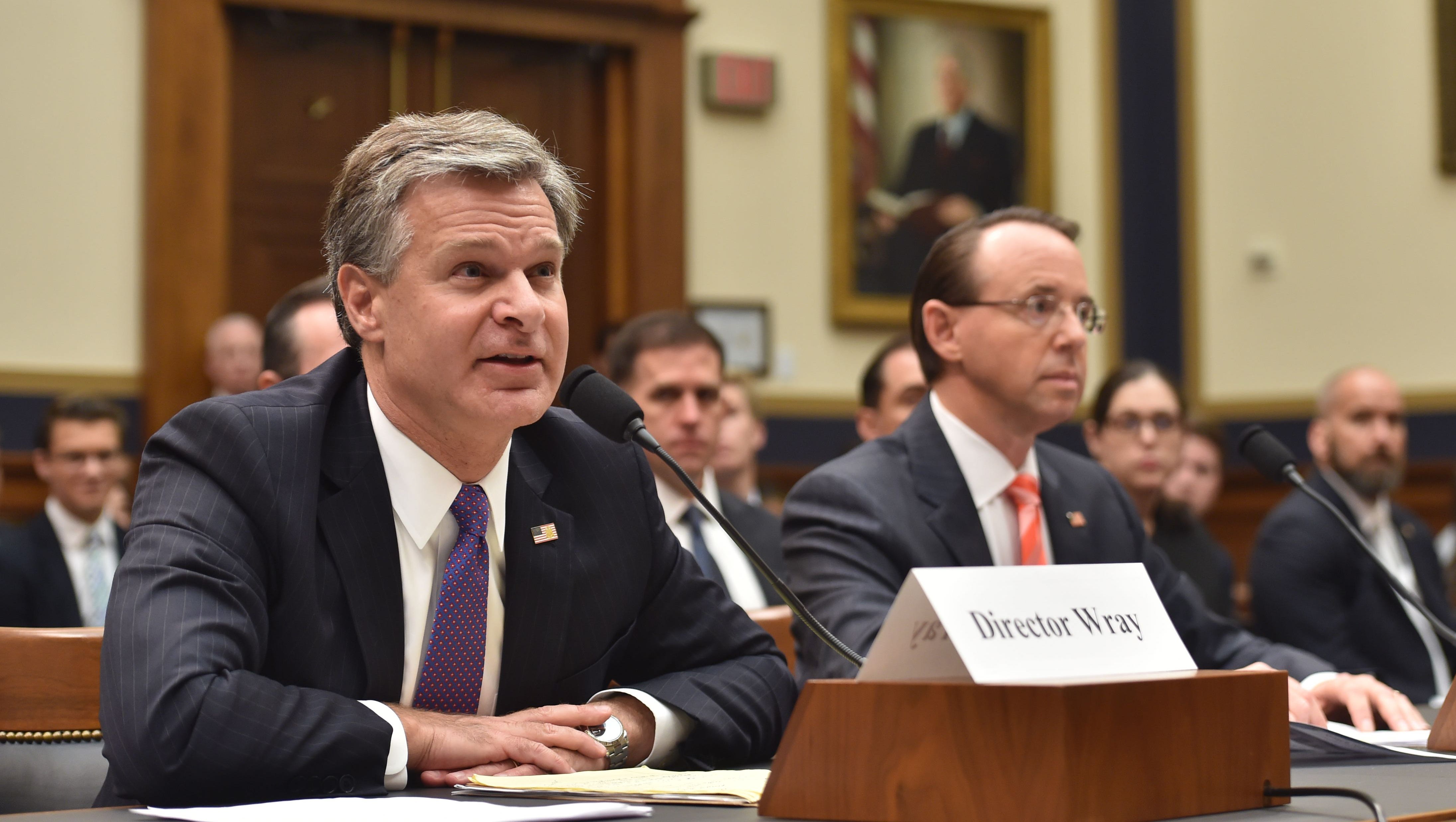 FBI agents back Christopher Wray, urge Trump, Biden not to fire him