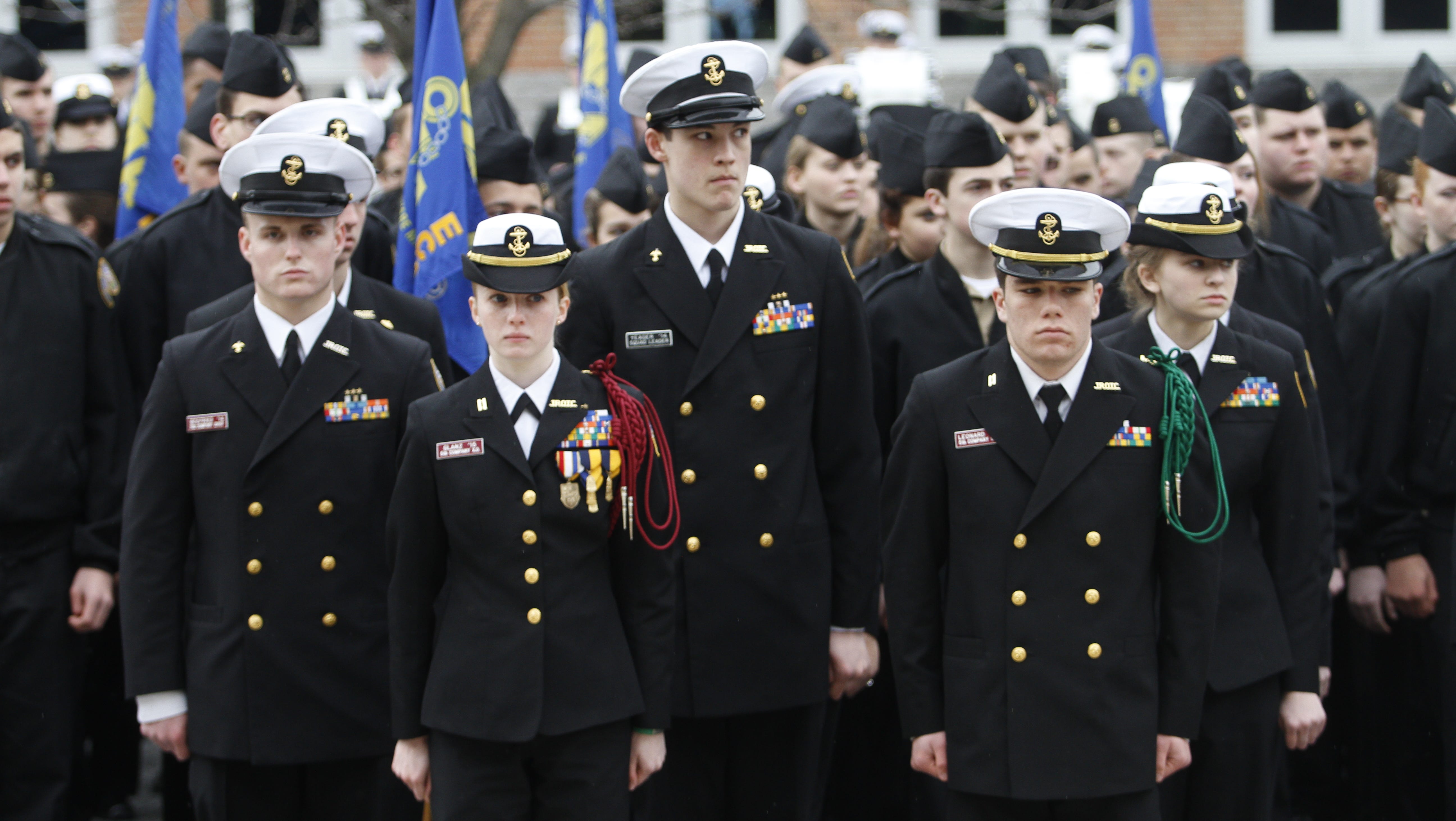 WATCH: Delaware Military Academy inspection and review ceremony