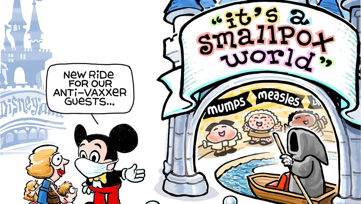 Cartoonists on the anti-vaccination movement