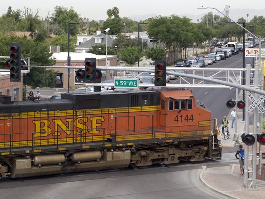 Phoenix area has 5 of the nation's most dangerous railroad crossings