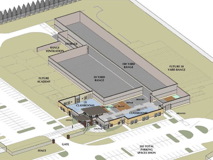Plans for proposed $20.5M police training facility in Loveland