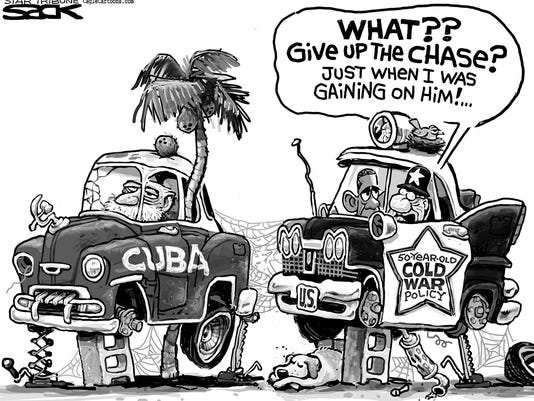 CARTOON: Cuba policy