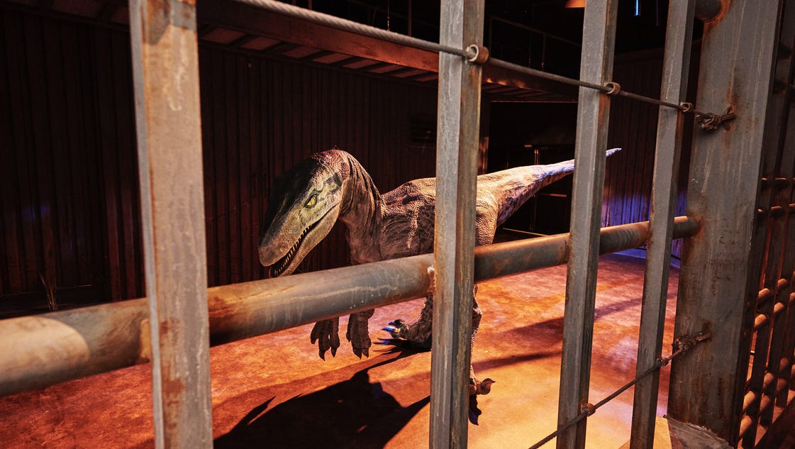 Exclusive: That time I met a 'Jurassic World' Velociraptor