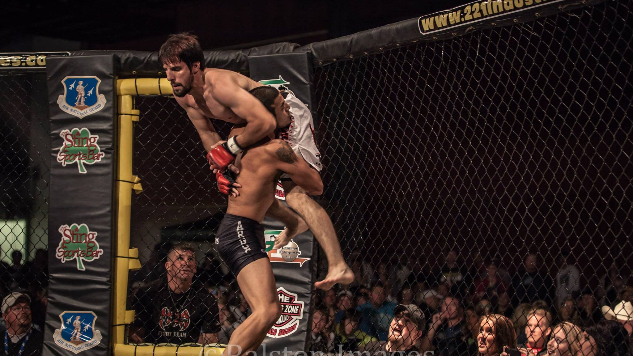 MMA cage fight event April 11 at the Four Seasons Arena