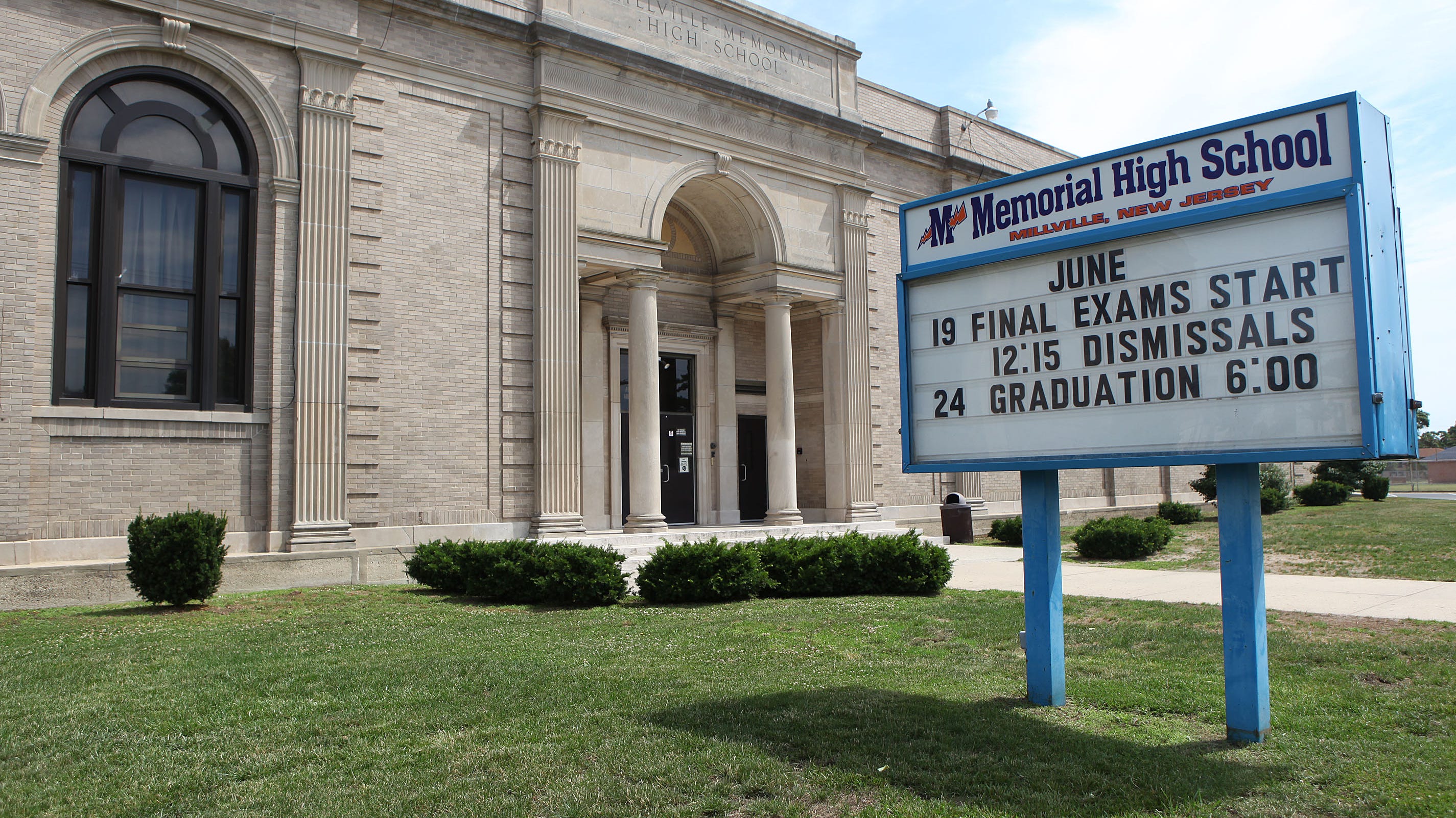 Millville honor students at Memorial, Senior High
