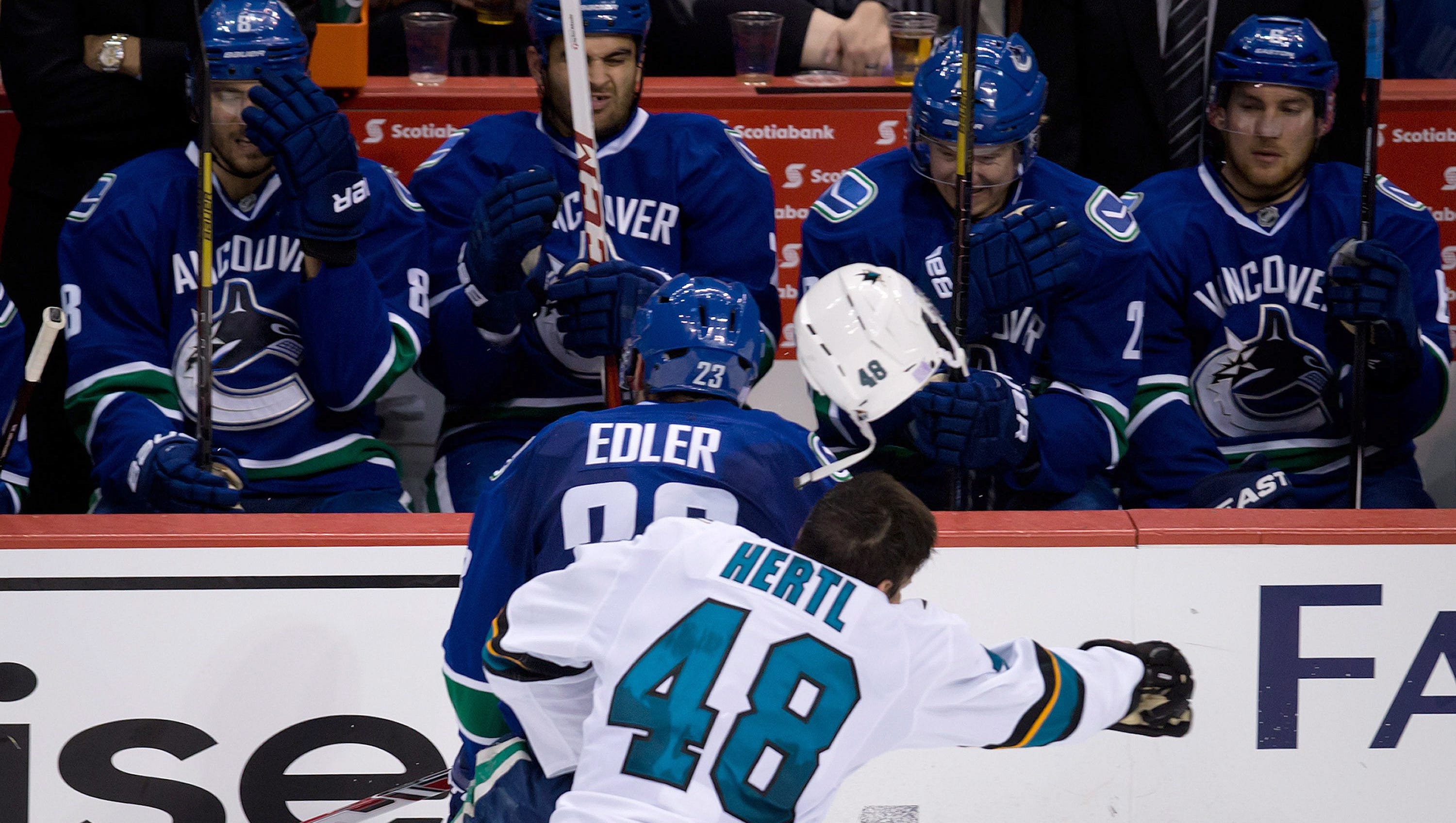 Alex Edler suspended for three games