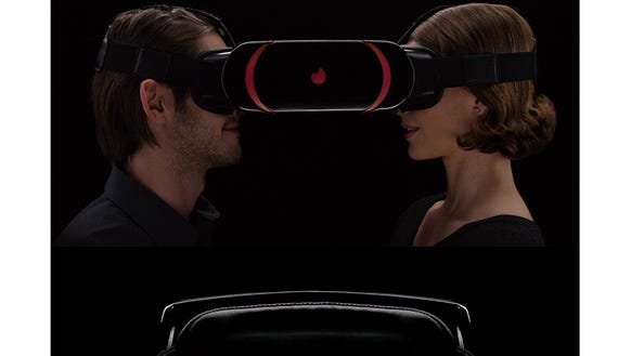 Tinder pokes fun at VR with new 'headset'