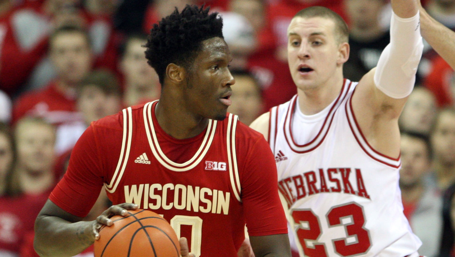 Wisconsin's Nigel Hayes uses Under Armour basketballs to take stance on ...