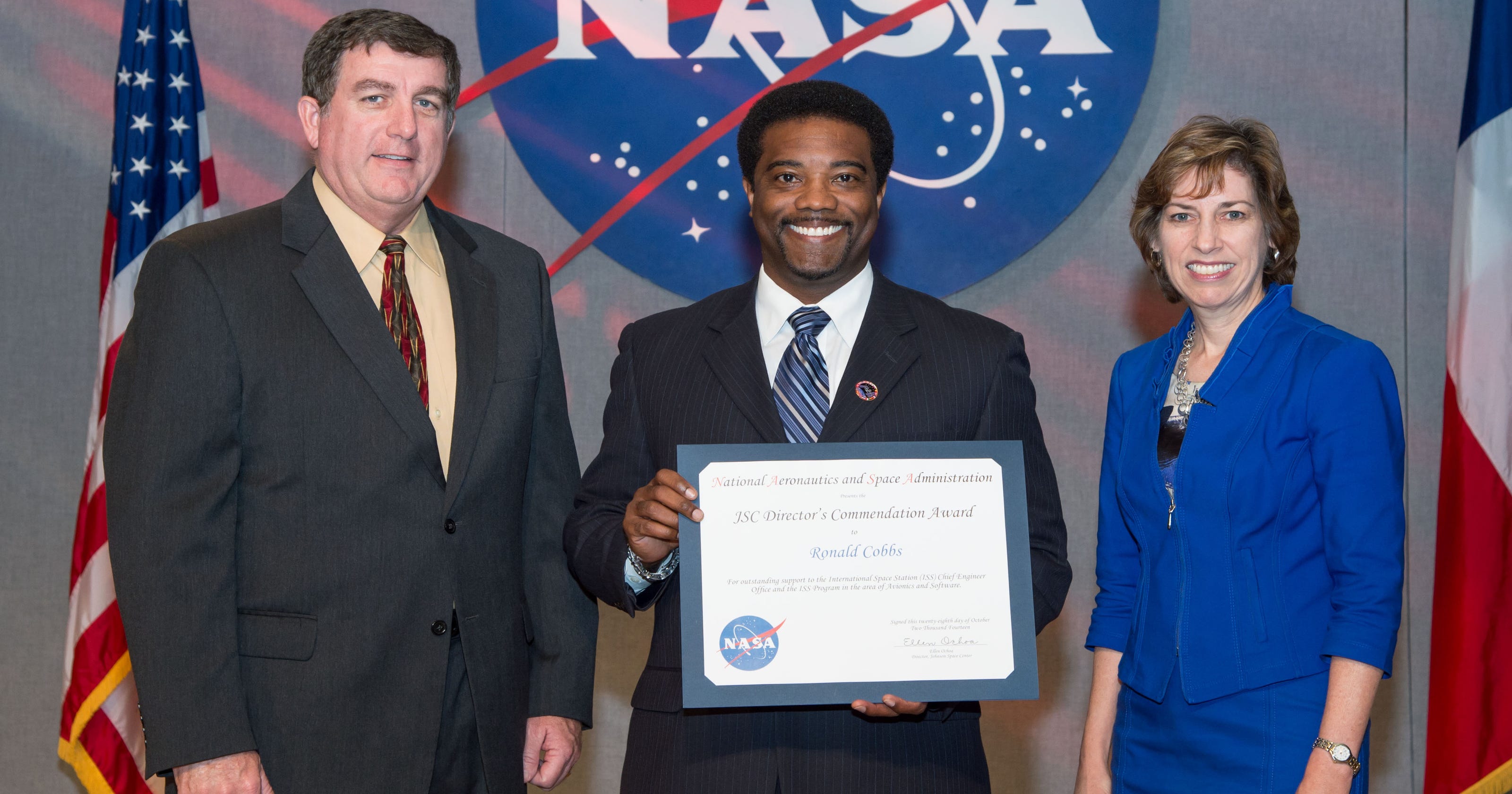 TSU grad Ron Cobbs receives top honor from NASA