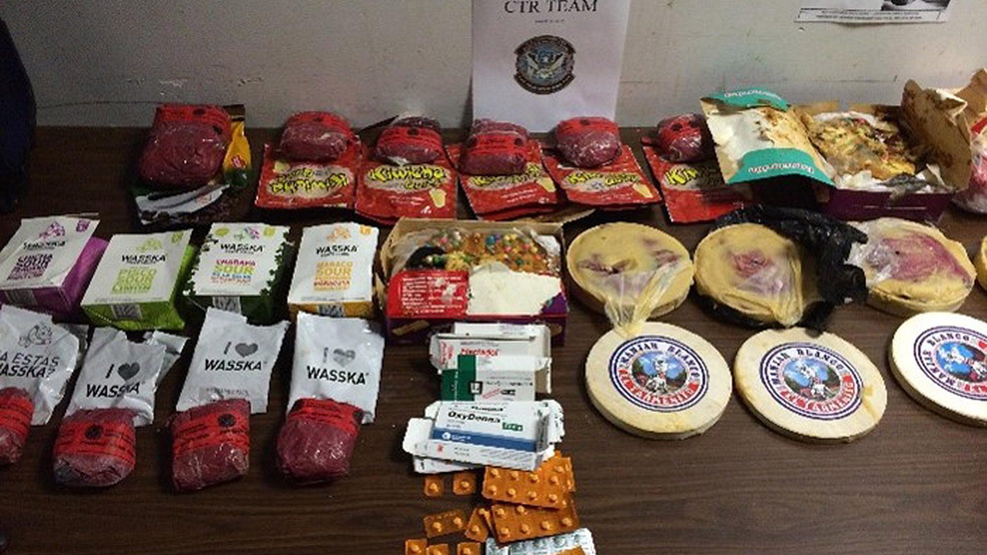 Chocolate meth? Customs agents have seen it all