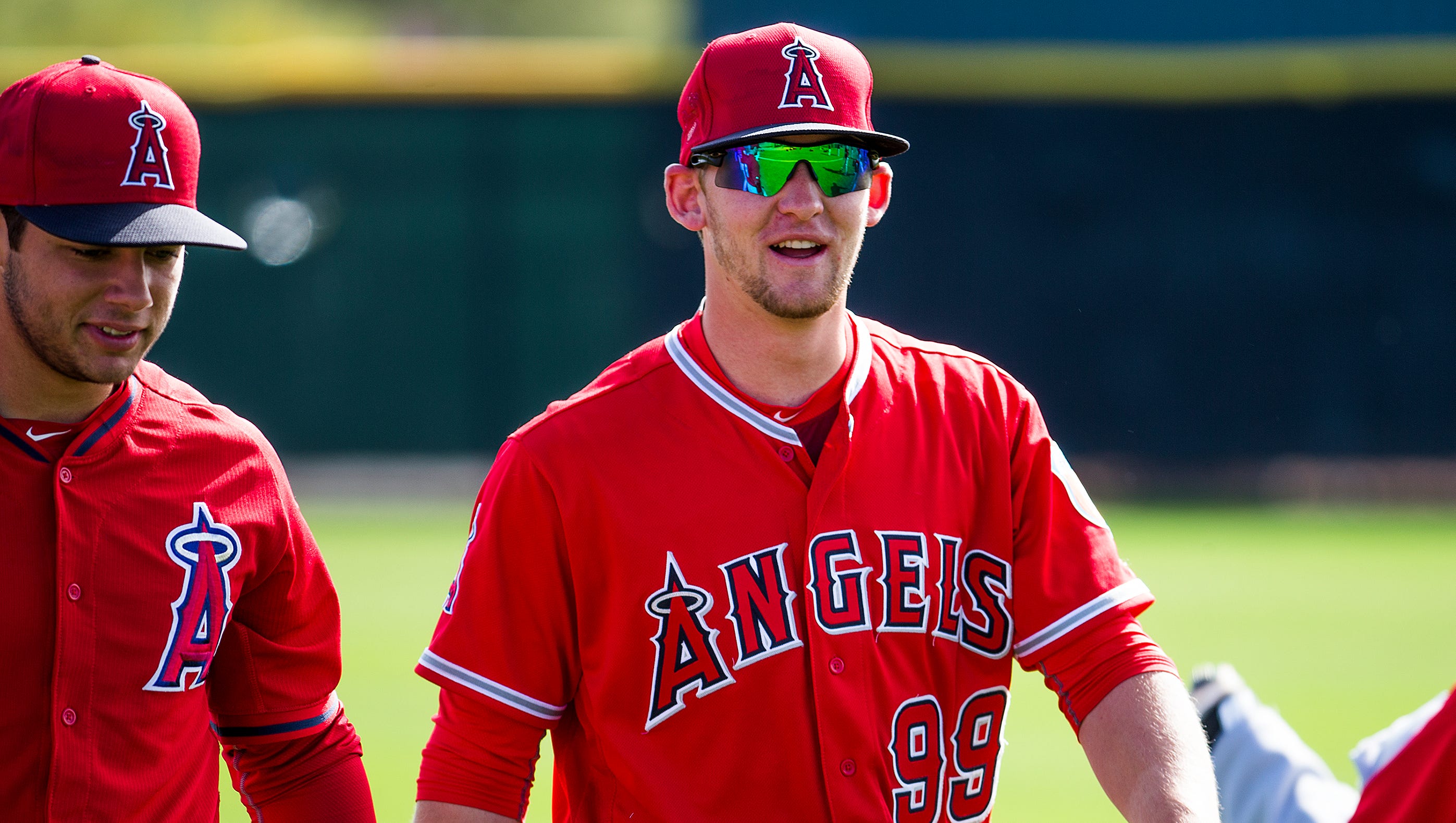Taylor Ward embracing second shot at spring training with Angels