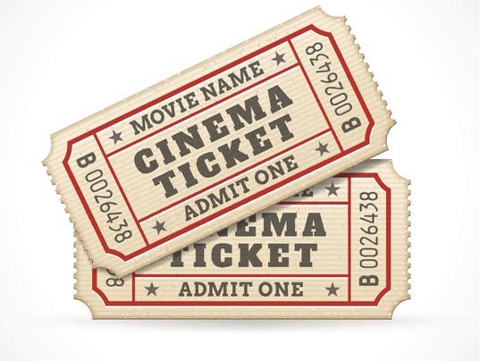 How much have movie ticket prices risen since 1940?