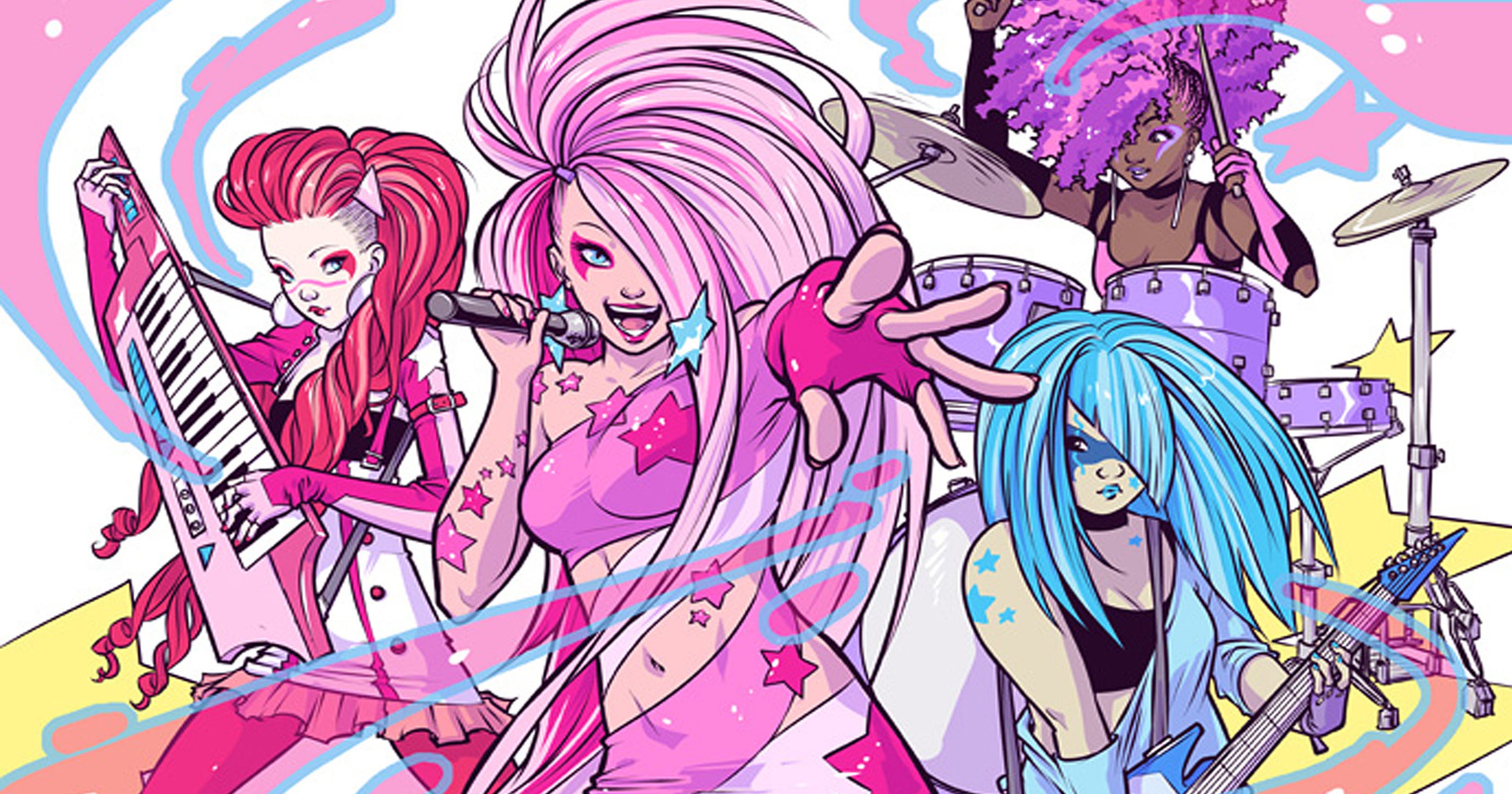 'Jem' comic's modern but still outrageous