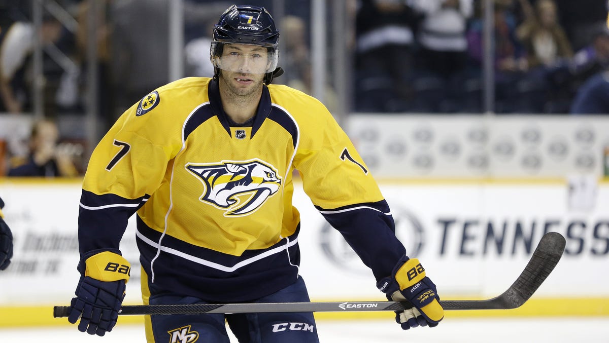 Predators forward Matt Cullen