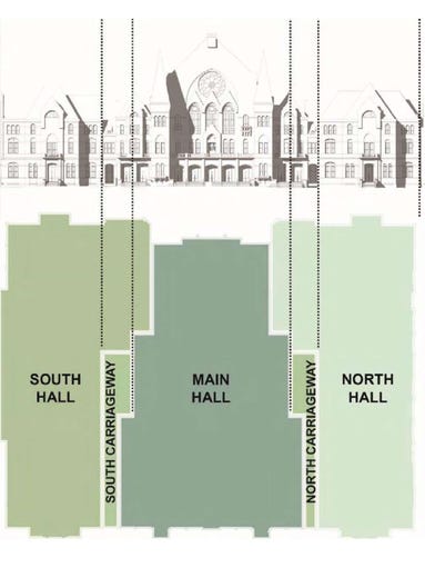 Music Hall floor plans