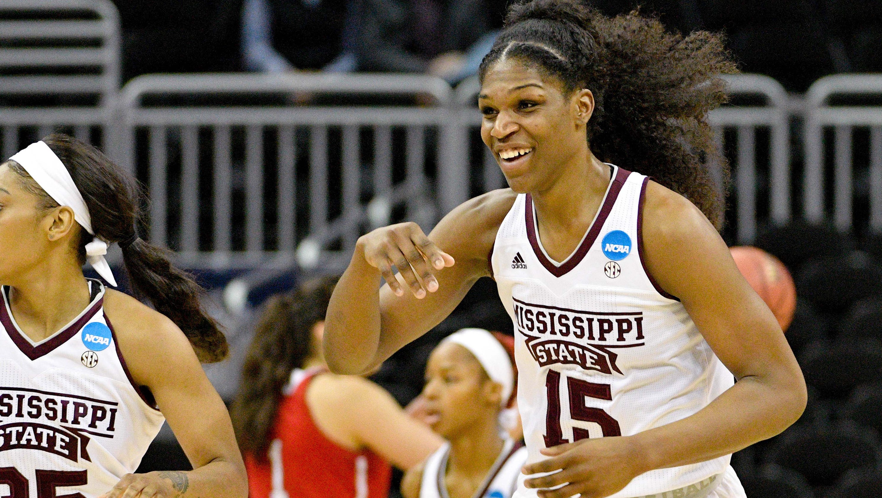 Mississippi State's Teaira McCowan is an All-American, Sweet 16 star