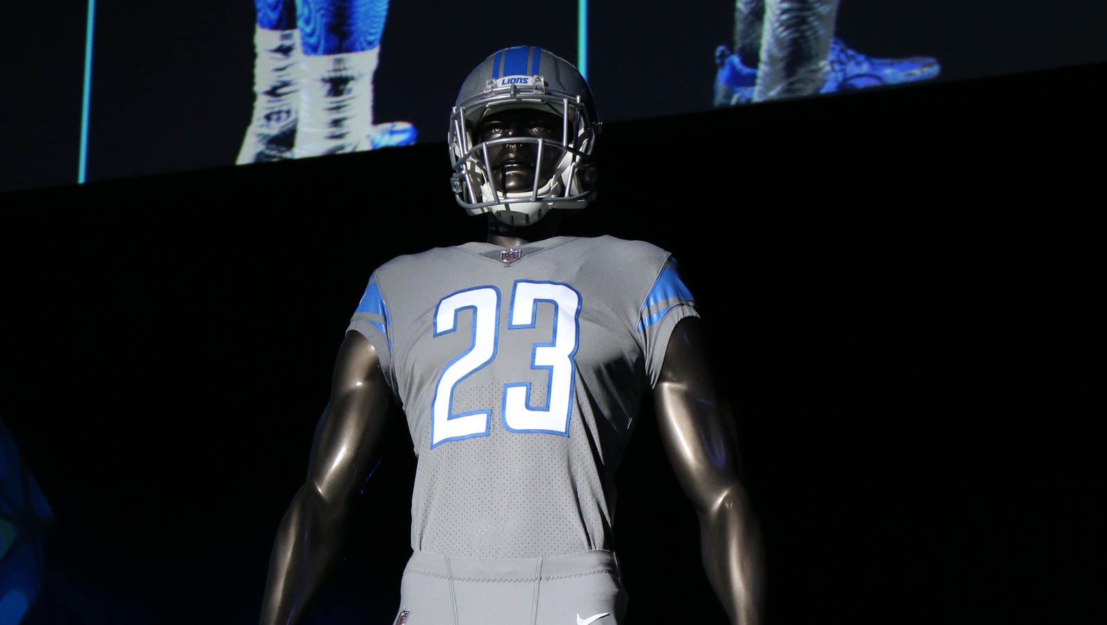 Detroit Lions to wear all 4 uniforms; gray Color Rush coming Dec. 16
