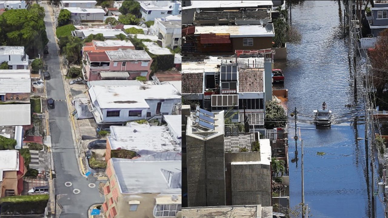 Hurricane Maria: Before and after photos