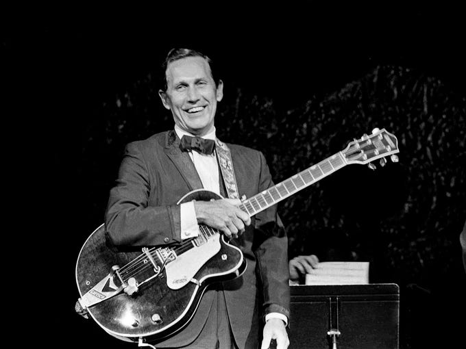 Chet Atkins through the years