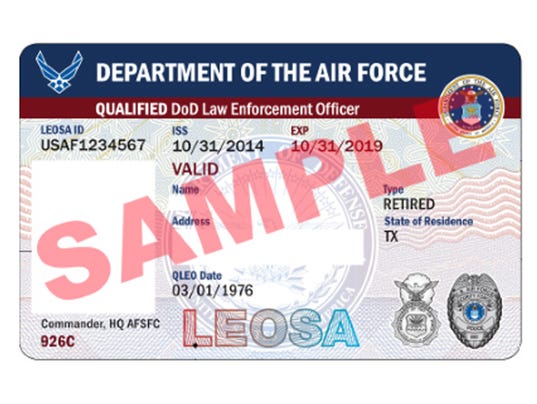 Law lets certified troops carry concealed handguns