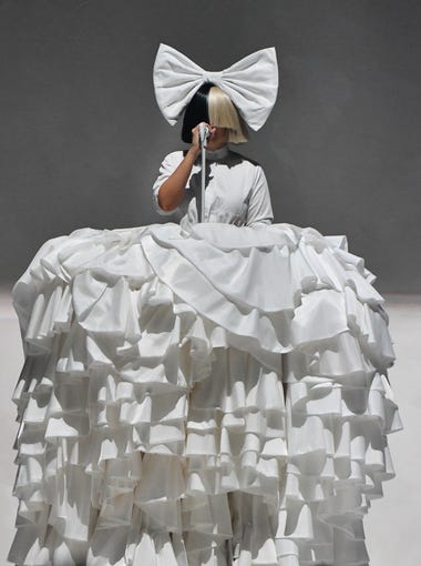 Sia performs at the Palace