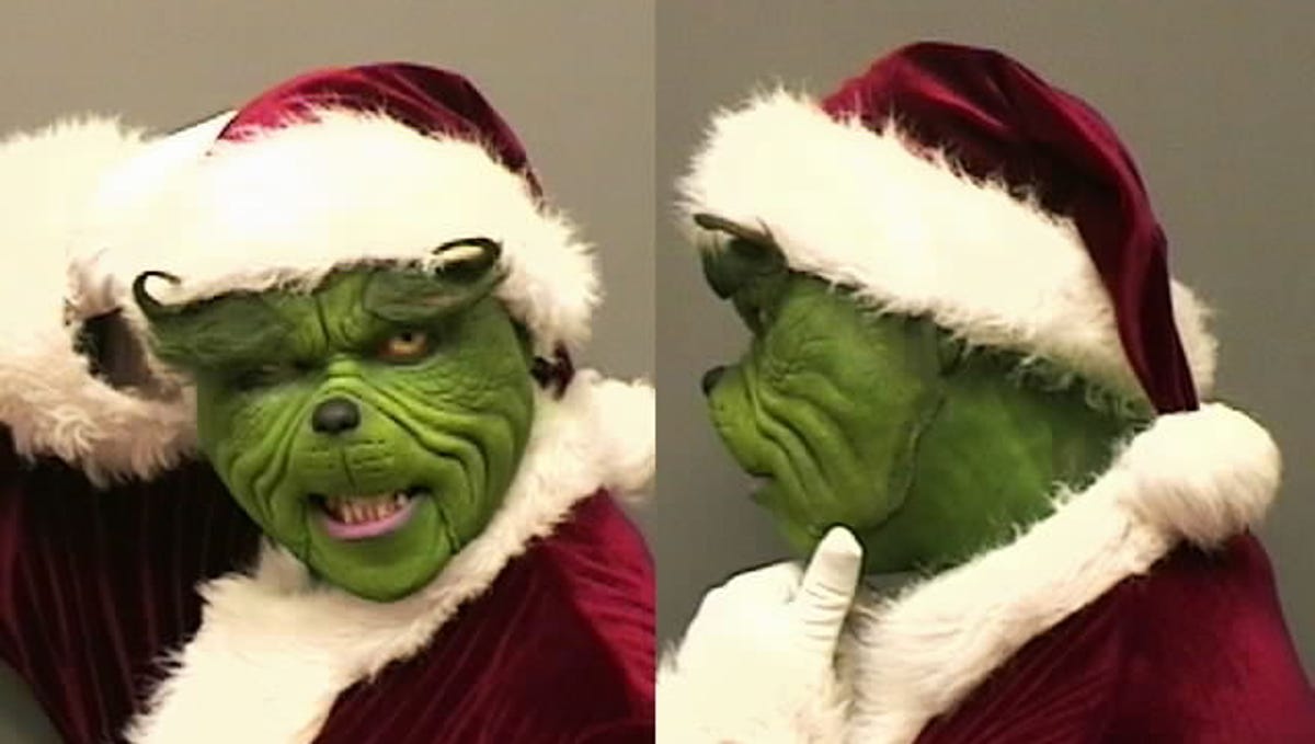 Grinch arrest in Clarksville