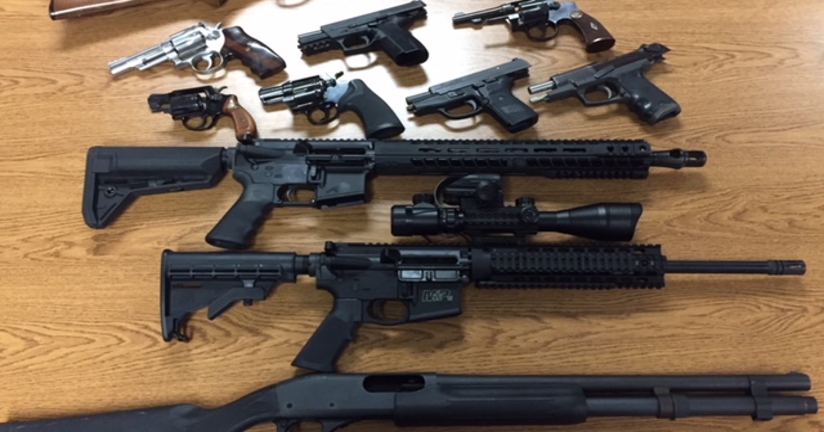 Guns seized from Camarillo man accused of impersonating cop
