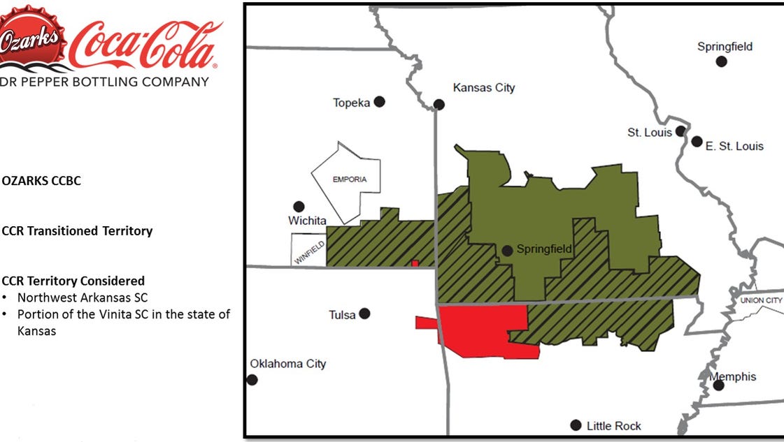 Ozarks Coca-Cola plans to expand territory again