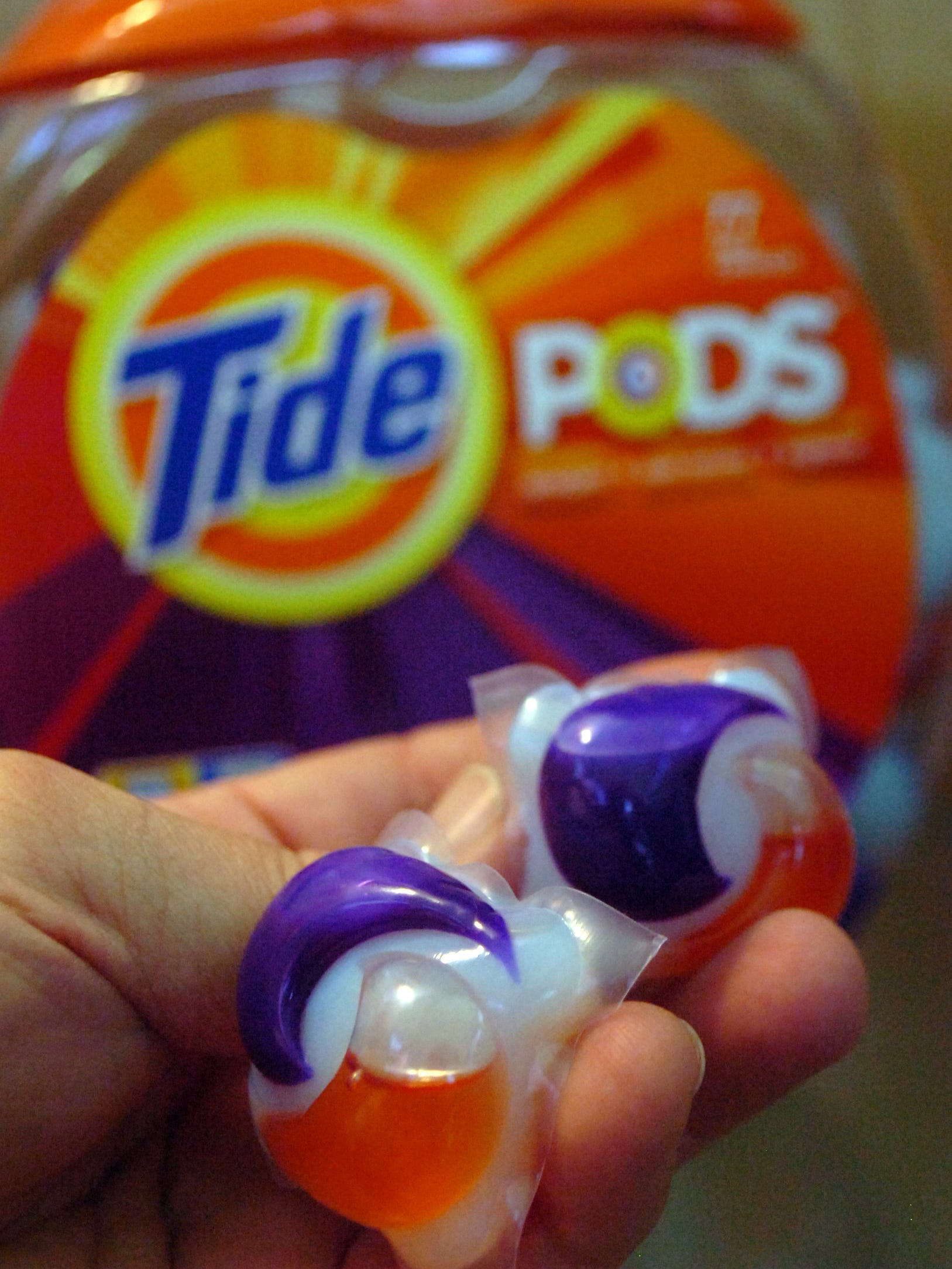 Children, please stop eating Tide Pods