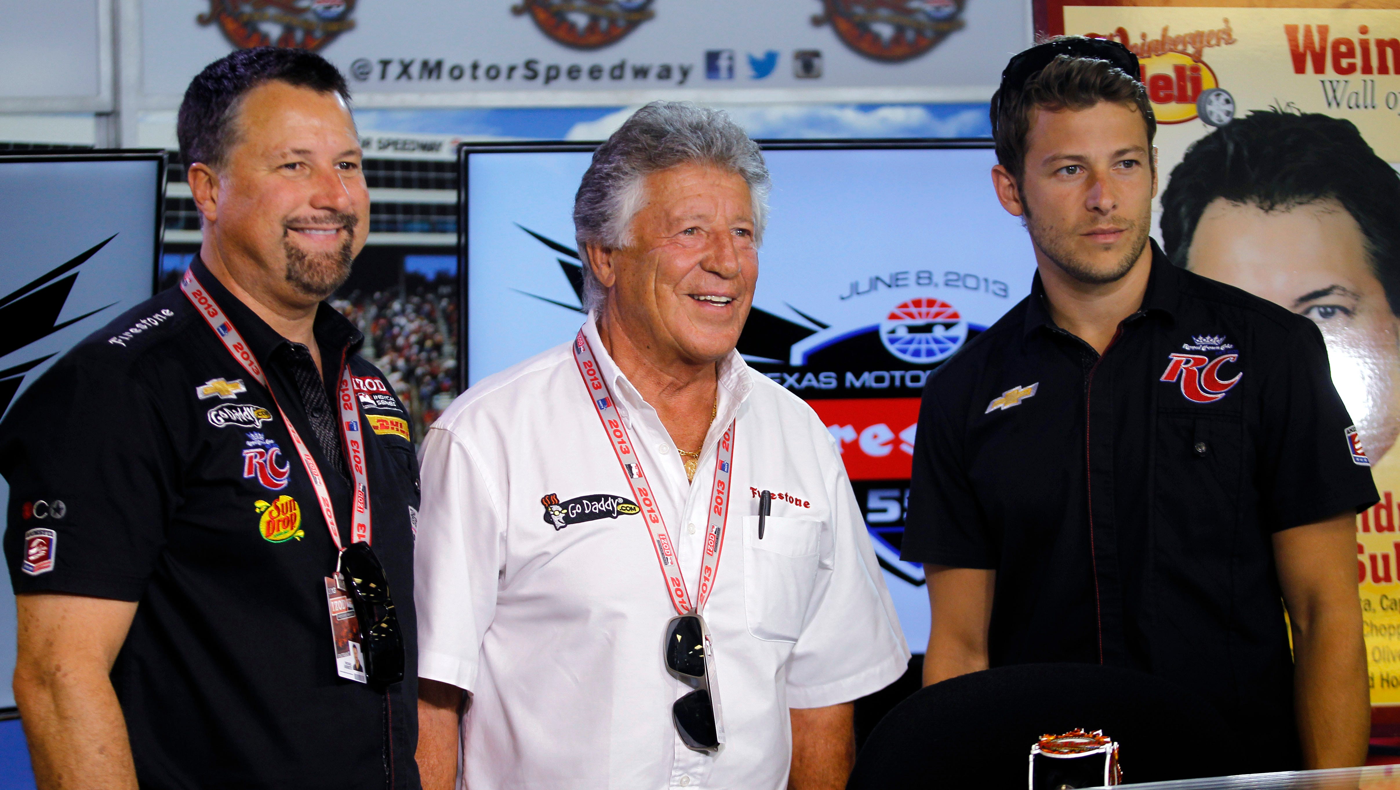Michael Andretti welcomes twins, Mia and a new Mario